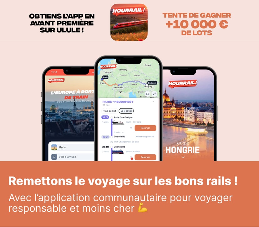 Railee 🚂 Comparateur de billets de train et Pass Interrail en Europe